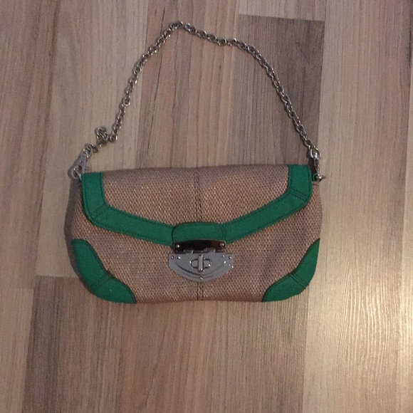Express | Bags | Brand New Express Mini Bag With Green Accents | Poshmark